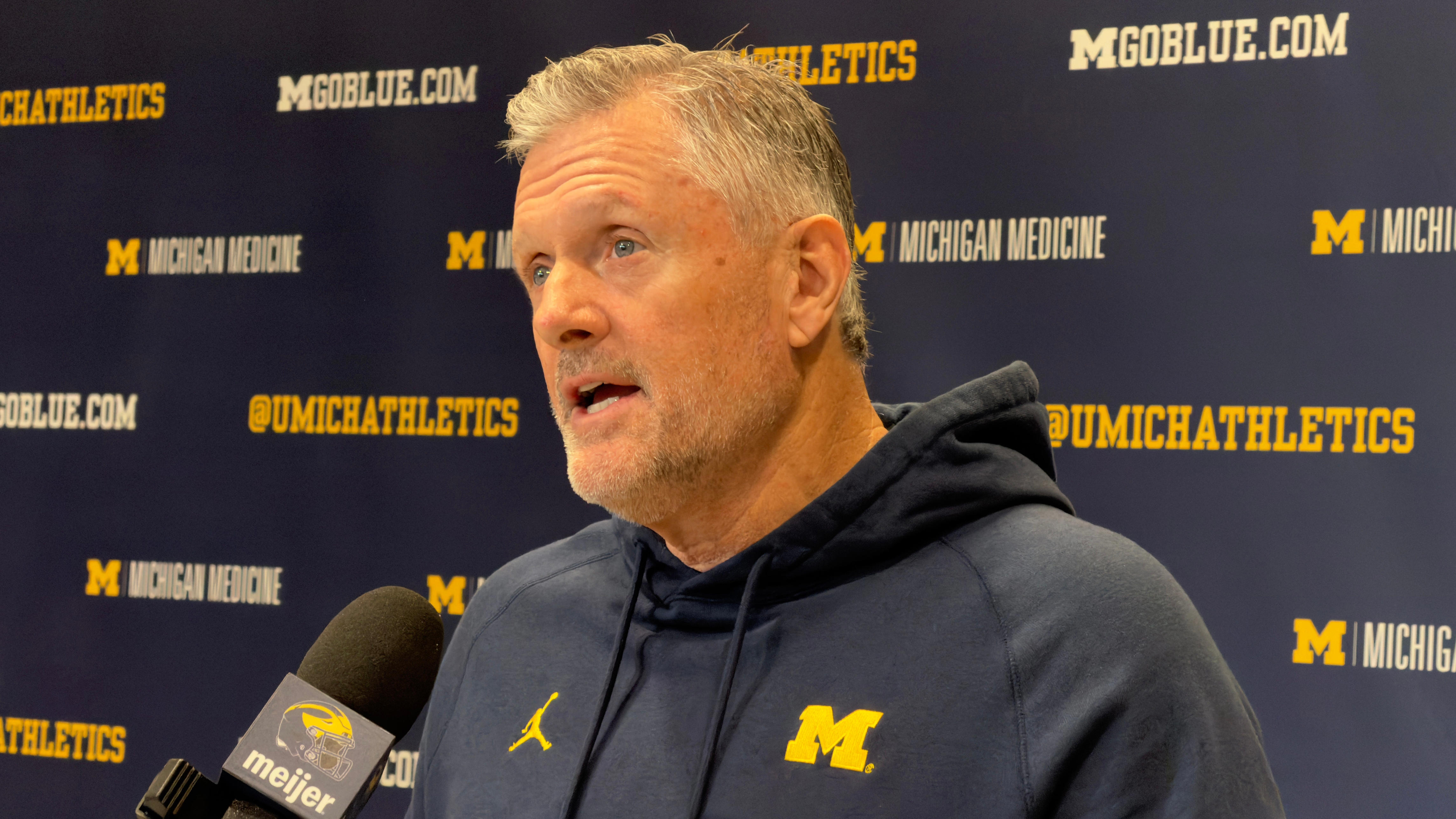Michigan football coach Whittingham on new GM Dave Peloquin