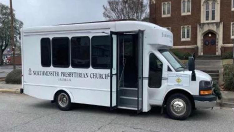 Bus stolen from Columbia church, police say