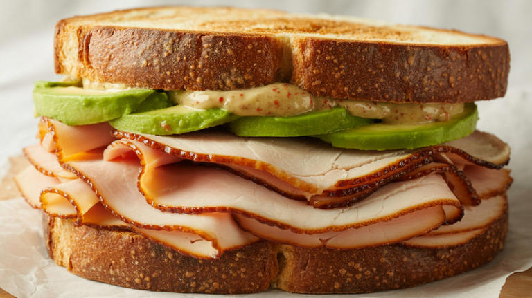Oprah's turkey sandwich has one topping that keeps it from feeling ordinary