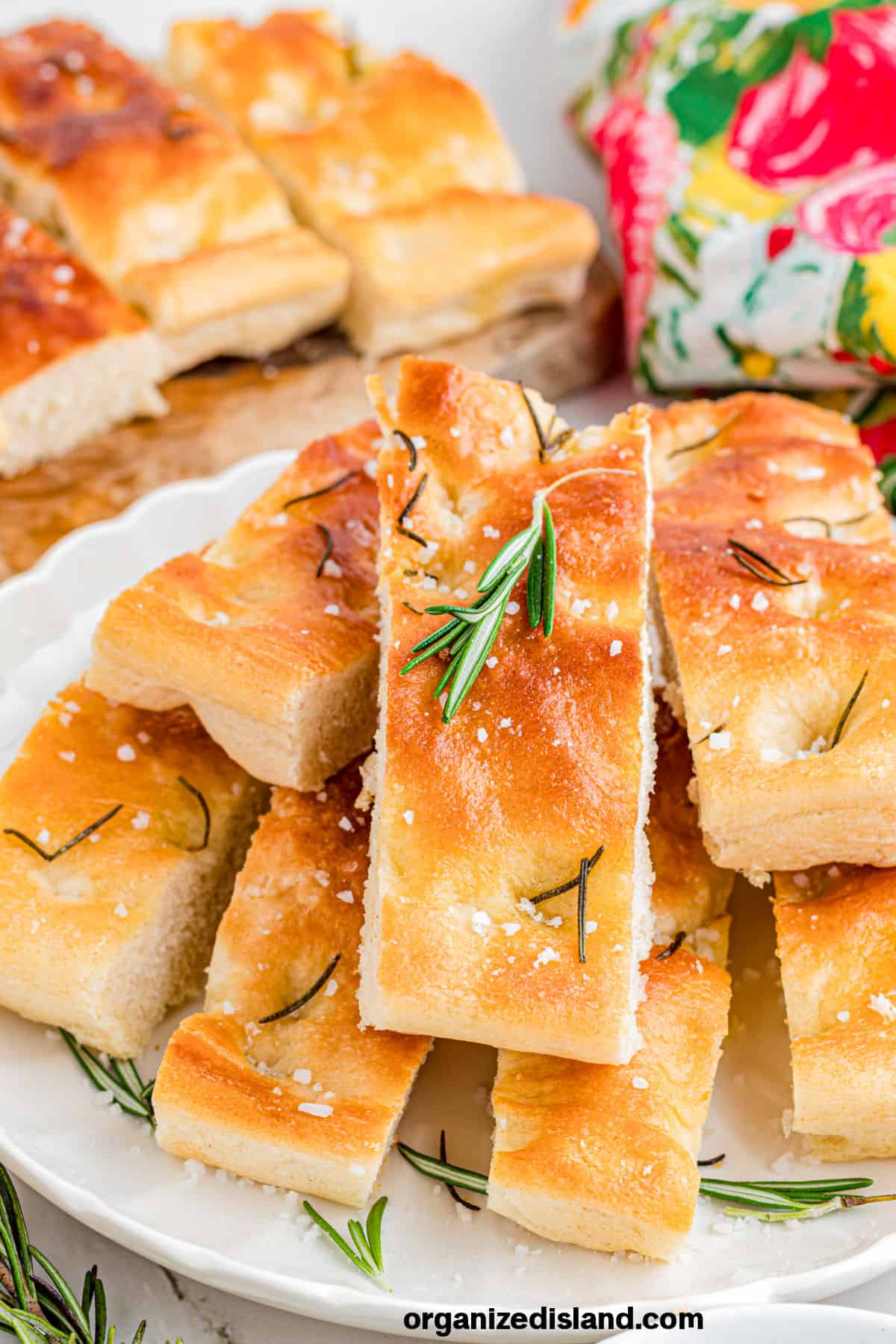 Crispy golden focaccia bread in your own kitchen