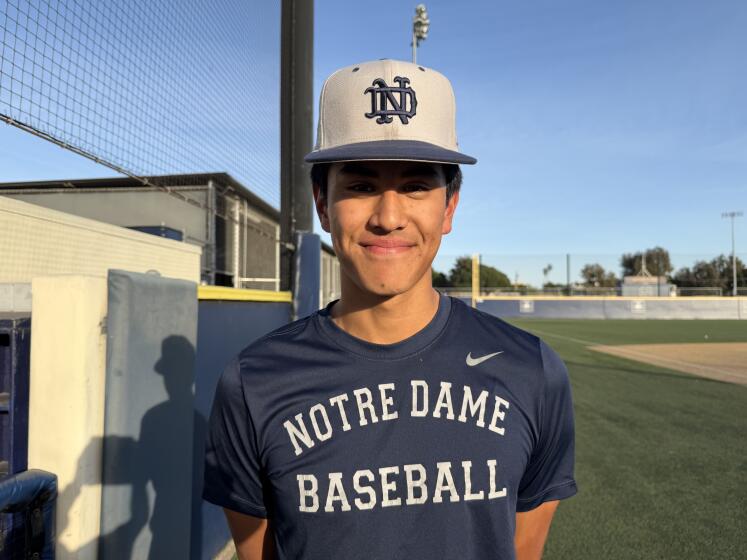 Prep baseball roundup: Sherman Oaks Notre Dame is off to a 9-0 start