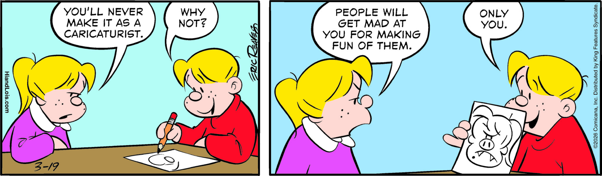 Hi & Lois by Chance Browne and Eric Reaves