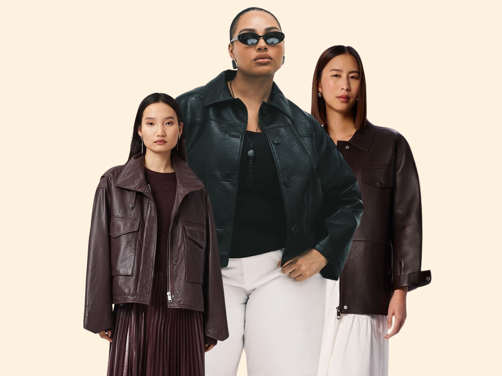 Sleek leather jackets are the style to know for spring – here are 9 we ...