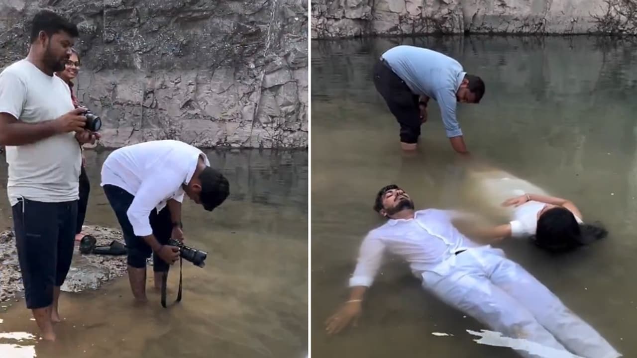 Love is messy: Pre-wedding shoot goes muddy, internet can’t stop ...
