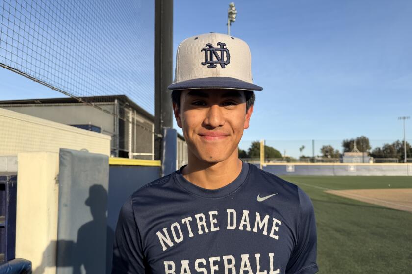Prep baseball roundup: Sherman Oaks Notre Dame is off to a 9-0 start
