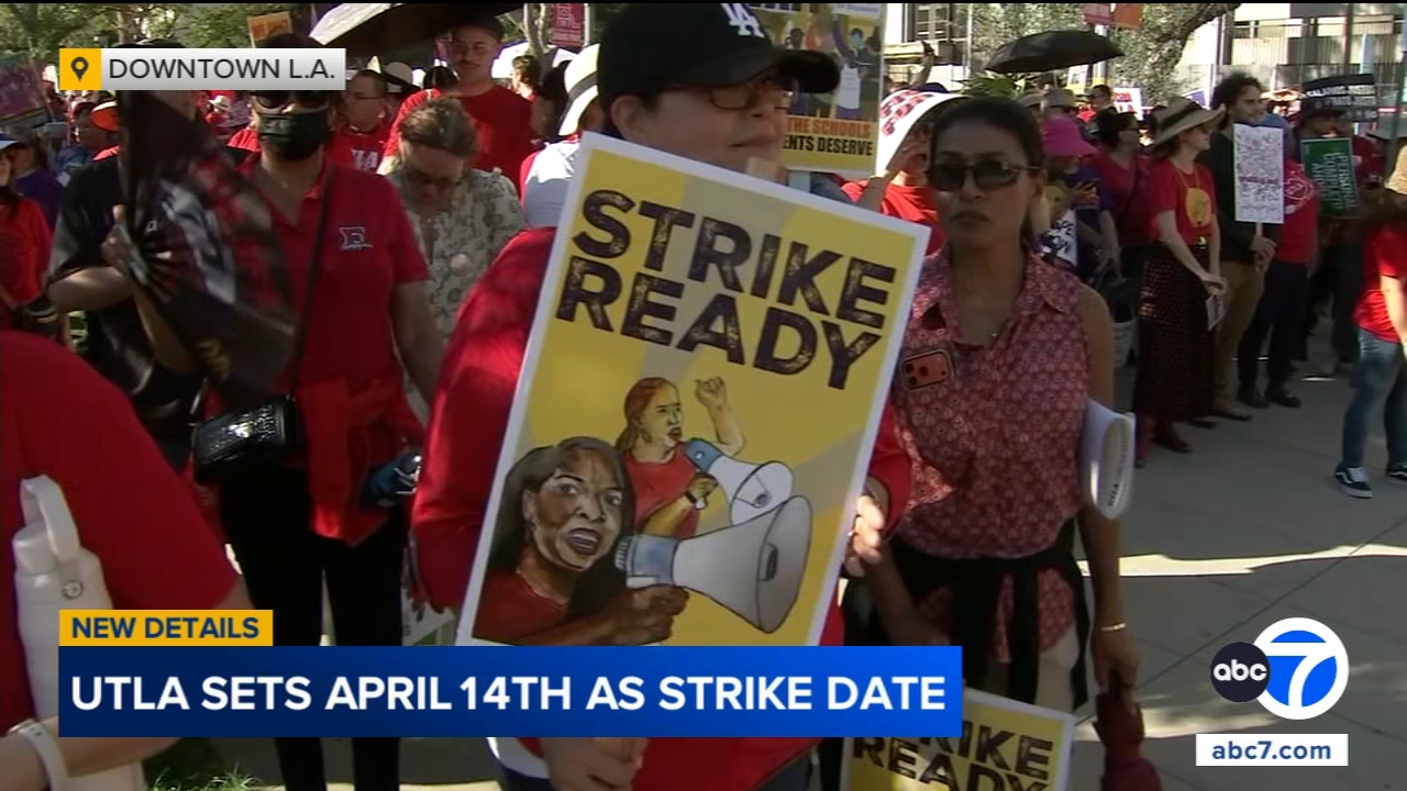 LAUSD teachers union says it will go on strike April 14 if no contract ...