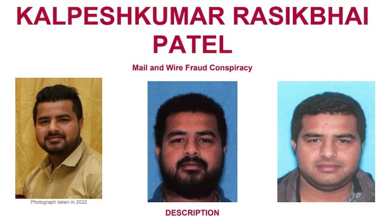 FBI launches manhunt for Indian national Kalpeshkumar Rasikbhai Patel ...