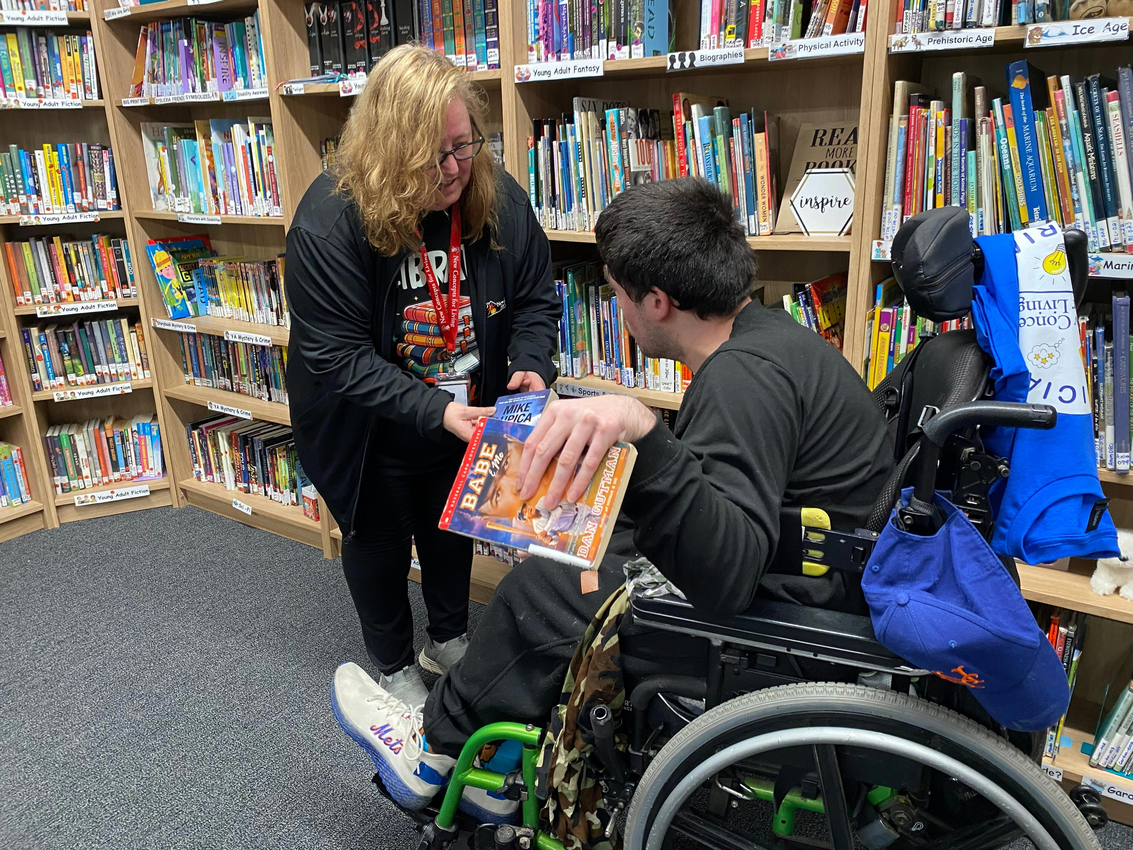 Inspired by her son, this NJ mom built a 3,000-book library in Paramus