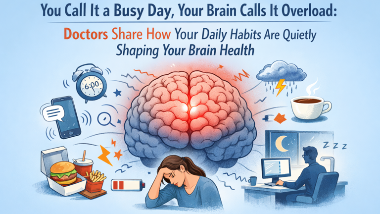 You call it a busy day, your brain calls it overload: Doctors share how ...