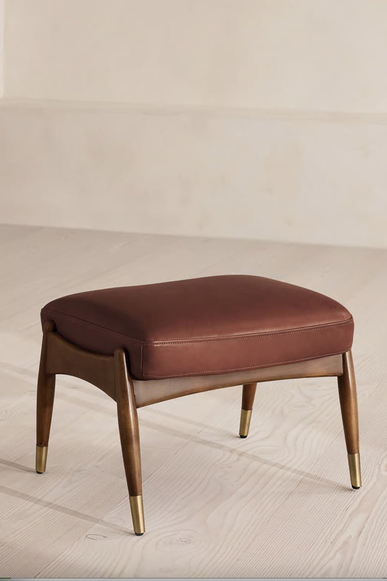 How designers are using leather to create textured and refined interior ...