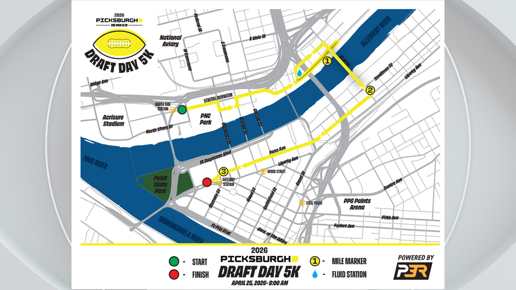Draft Day 5K will be part of Pittsburgh's NFL Draft festivities