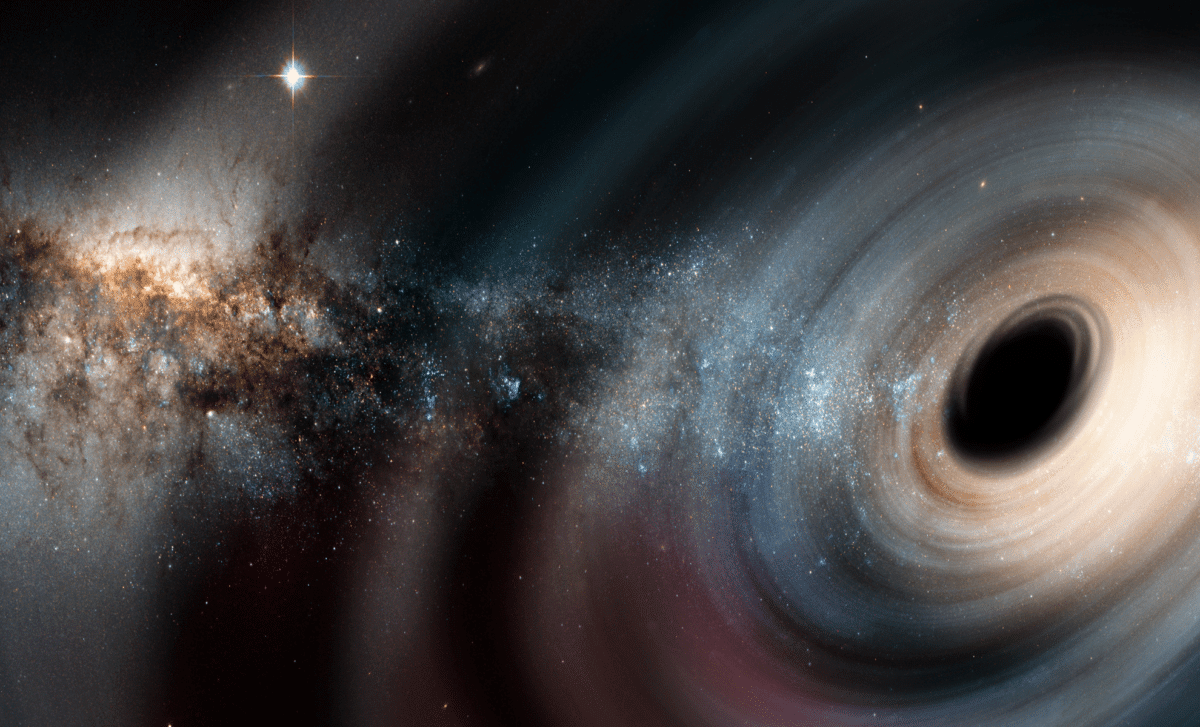 Astronomers witness monster black hole firing cosmic bullets into galaxy!