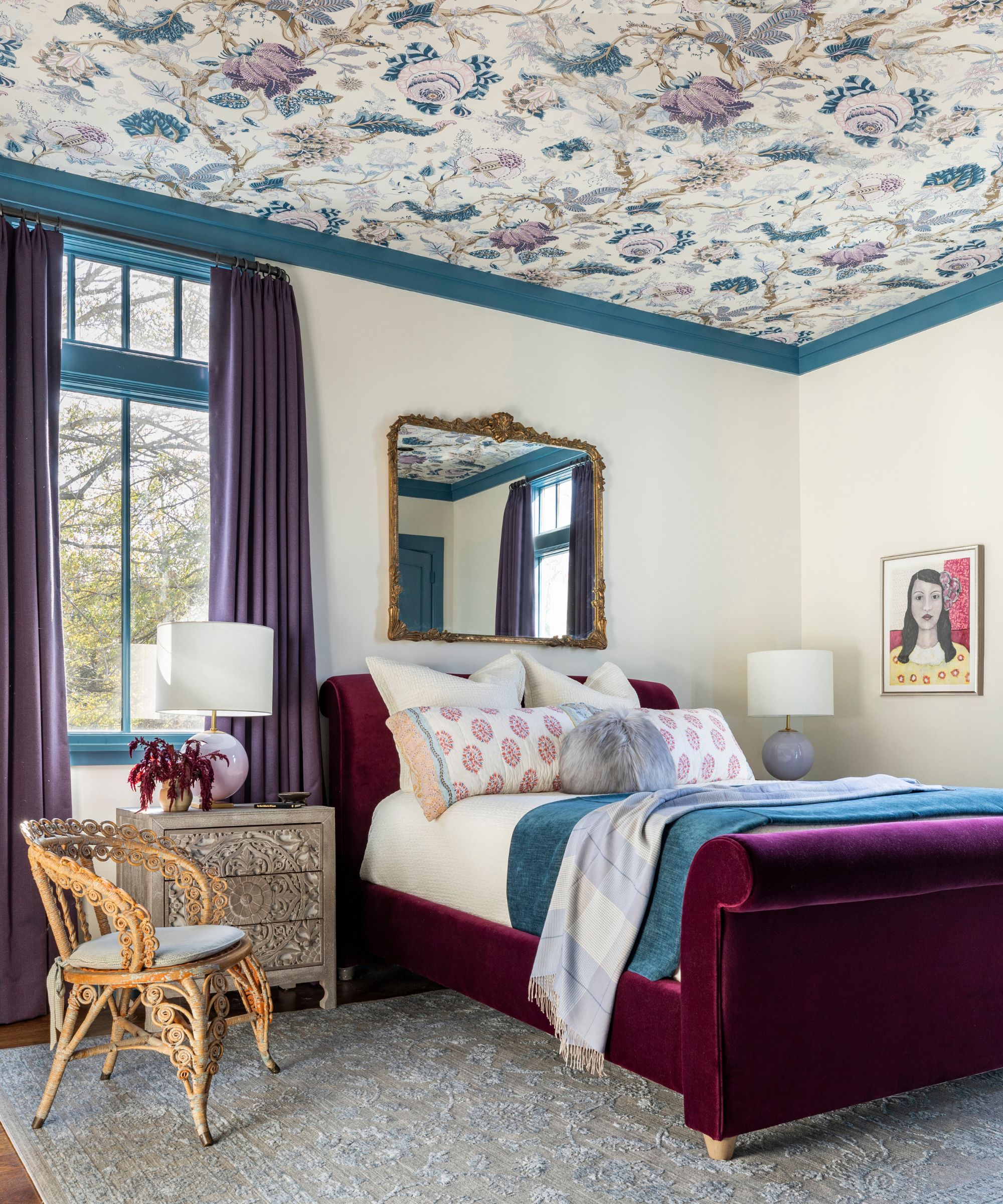 Designers are using 1980s hues to create warmth in modern interiors