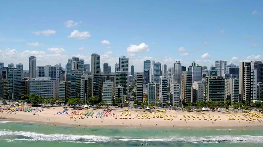 Recife, Brazil: Drone views of Brazilian Venice