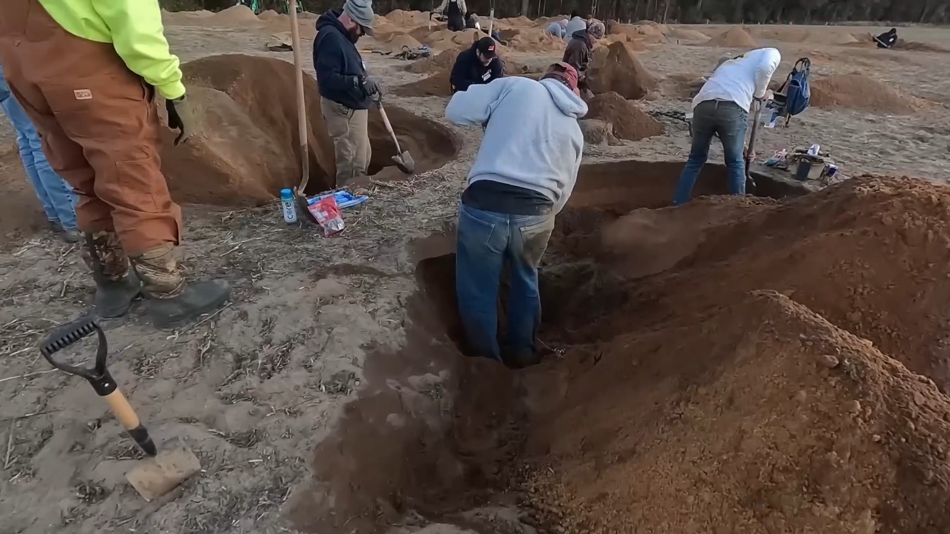 They dug all day - then the ground started giving up Native American ...