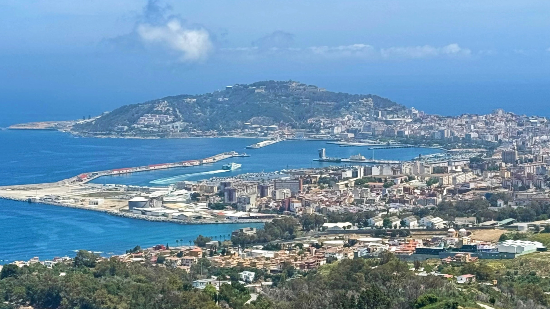 Why does Spain have two cities in Africa?