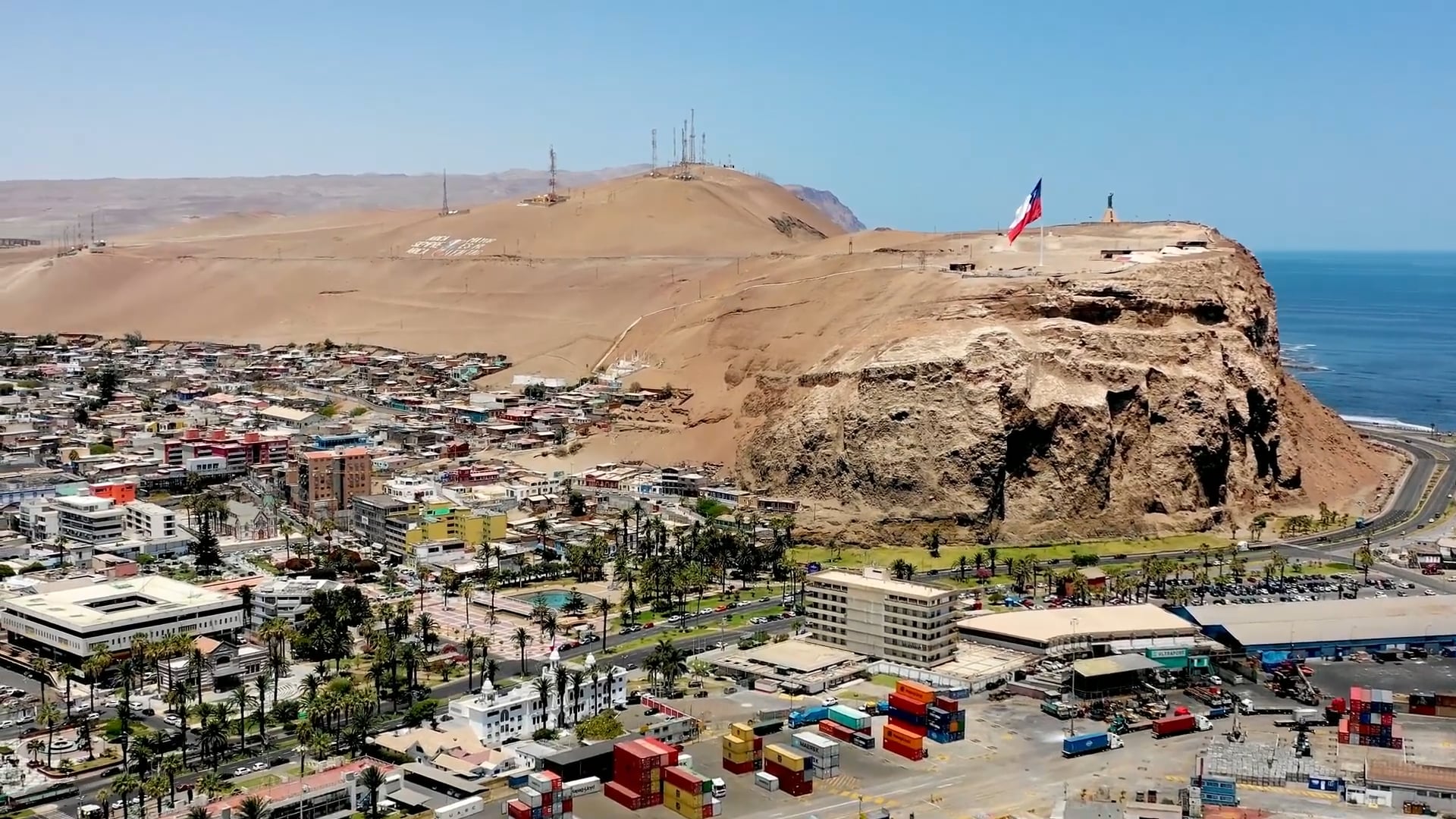 Drone discovers Arica, Chile's 'City of Eternal Spring'