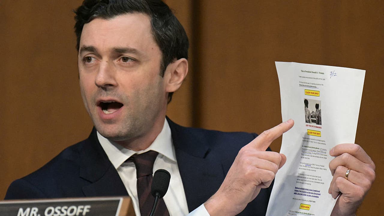 Sen. Jon Ossoff grills Tulsi Gabbard about Iran, election raid