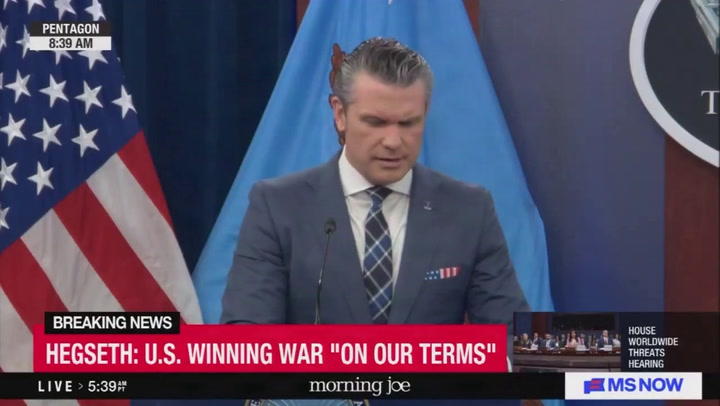Pentagon Pete admits jaw-dropping cost of war’s opening days