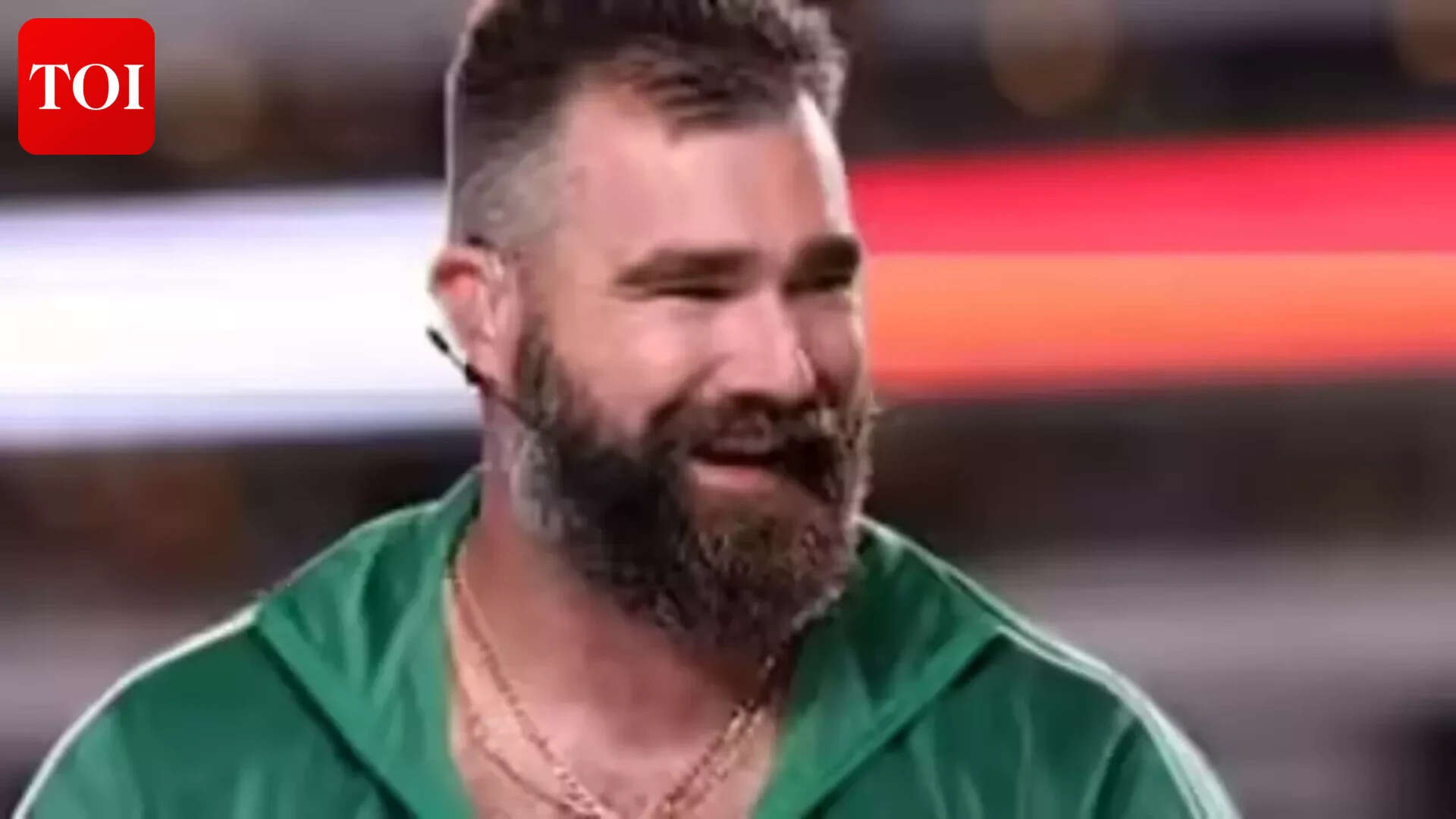 Jason Kelce's daughter Wyatt crashes 'New Heights' podcast, helps him ...
