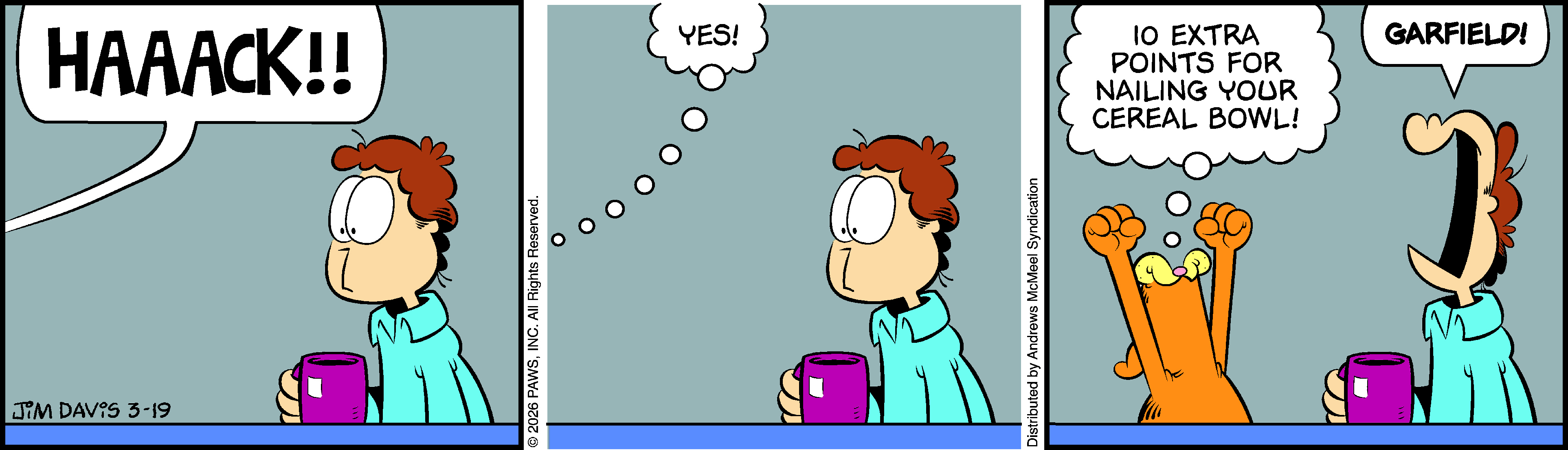 Garfield by Jim Davis