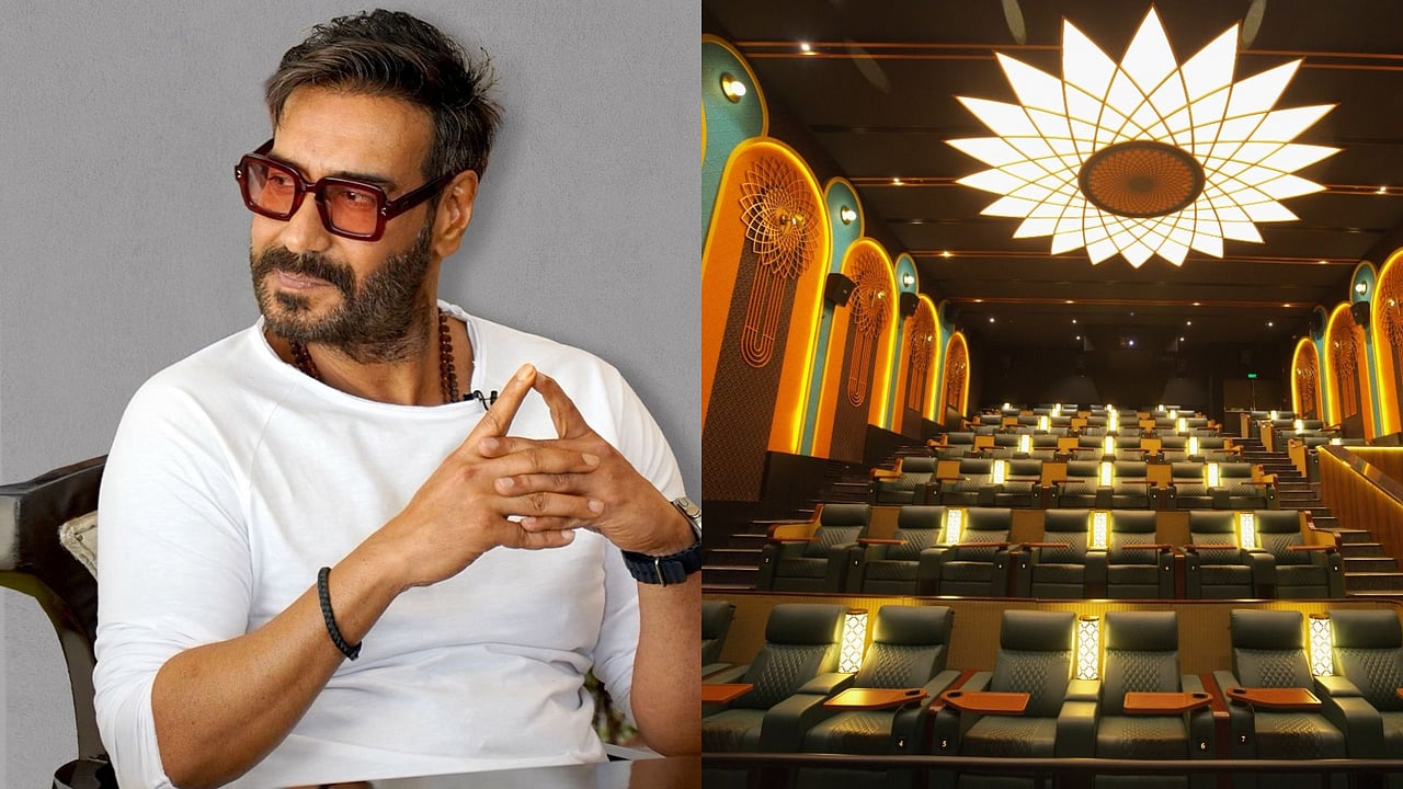 Ajay Devgn launches new multiplex theatre in Thane