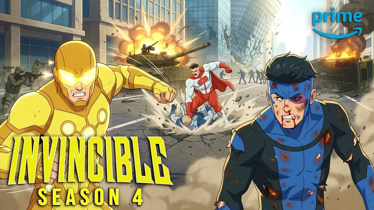 Invincible season 4 (2026) JK Simmons & Jason Mantzoukas