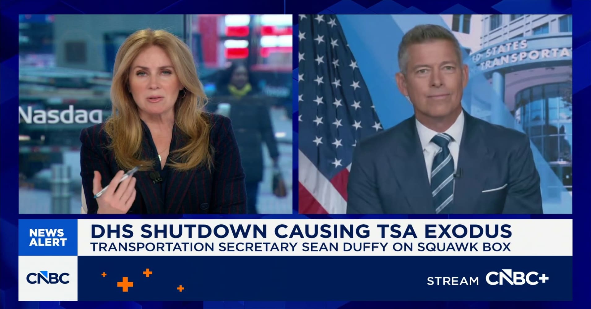 Transportation Sec. Duffy on TSA exodus: Small airports could begin to ...