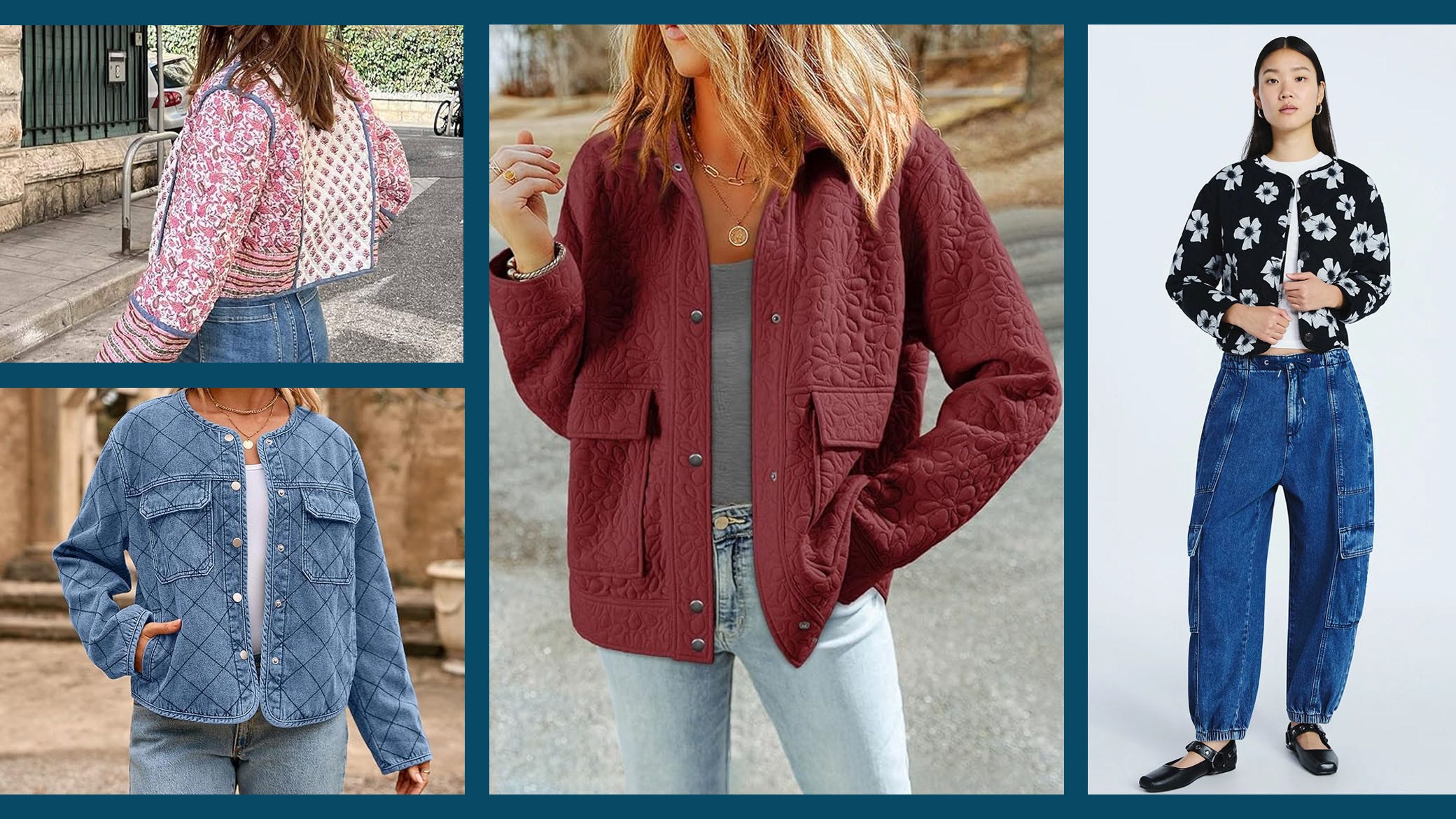 These cozy-chic quilted jackets are under $50 and perfect for spring