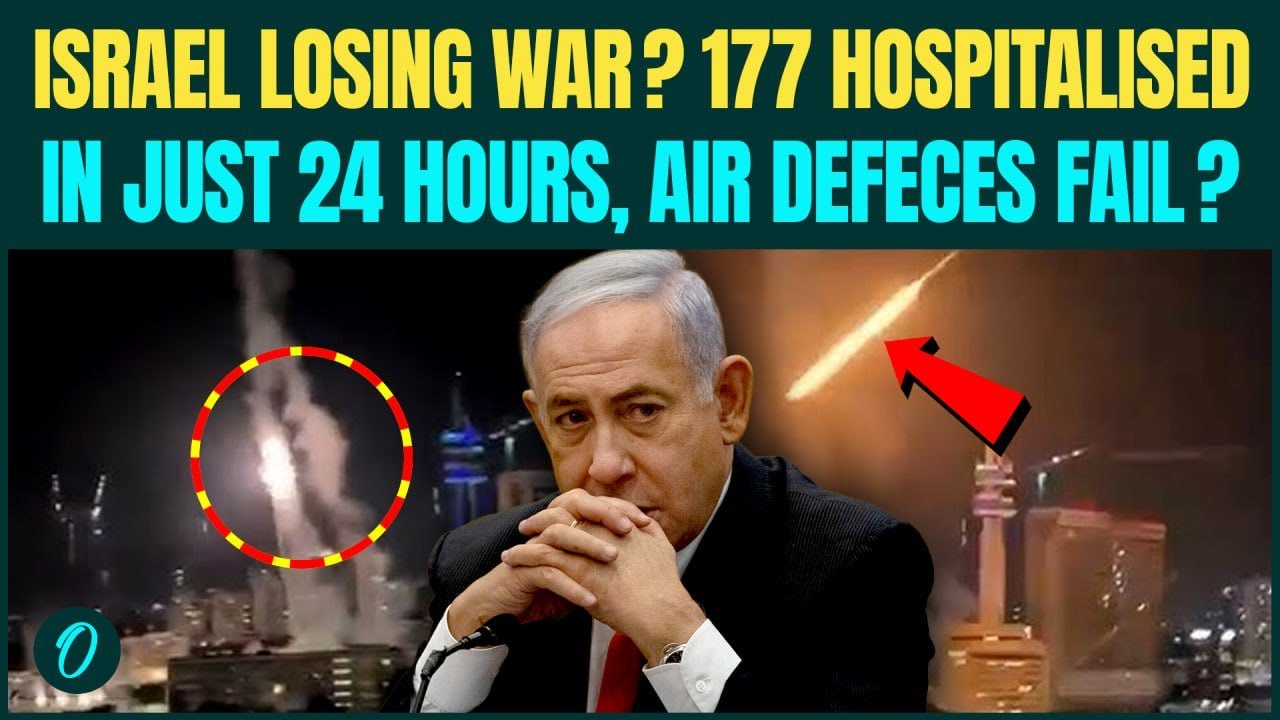 Iran pound missiles on Israel: 177 hospitalized, Tel Aviv in panic ...