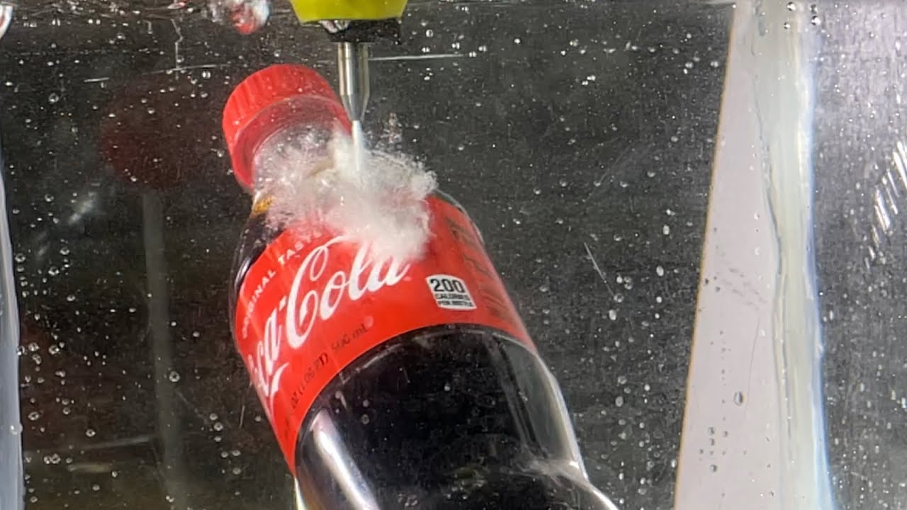 What happens when you jet water at 60,000 PSI?