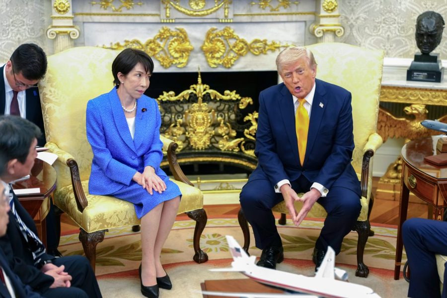 Trump ribs Japanese prime minister on Pearl Harbor in Oval Office talk ...