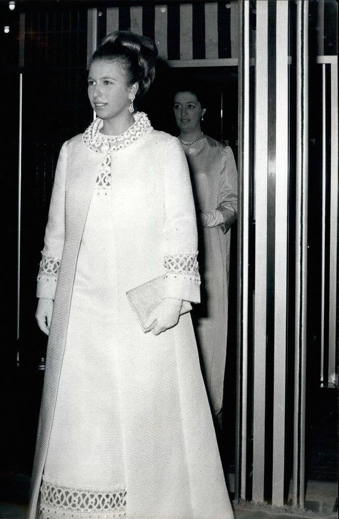 Princess Anne wears long-forgotten cut-out jacket from when she was 18