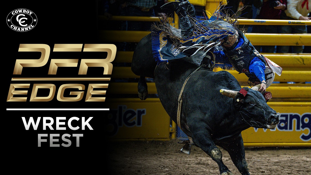 Watch what happens when a 2,000 pound bull launches a cowboy