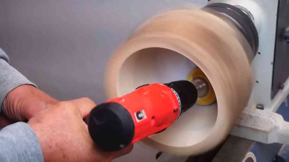 Woodturning a weird piece of pine