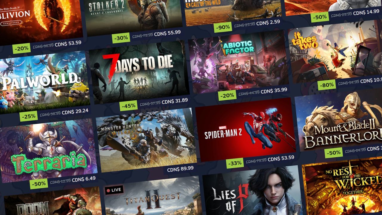 The Steam Spring Sale 2026 kicks off with discounts on thousands of ...