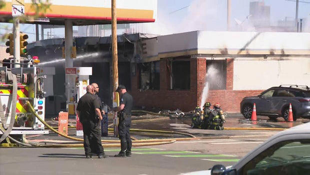 Denver firefighters put out fire that injured 2 at gas station ...