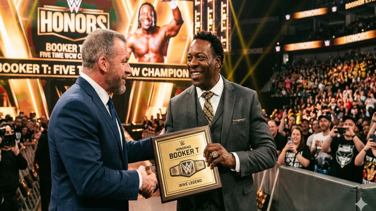 Booker T honored by WWE: Why this emotional night marks the true end of ...