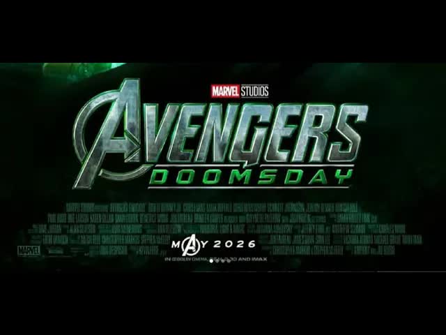 Avengers Doomsday Official Teaser Trailer Release Date Confirmed