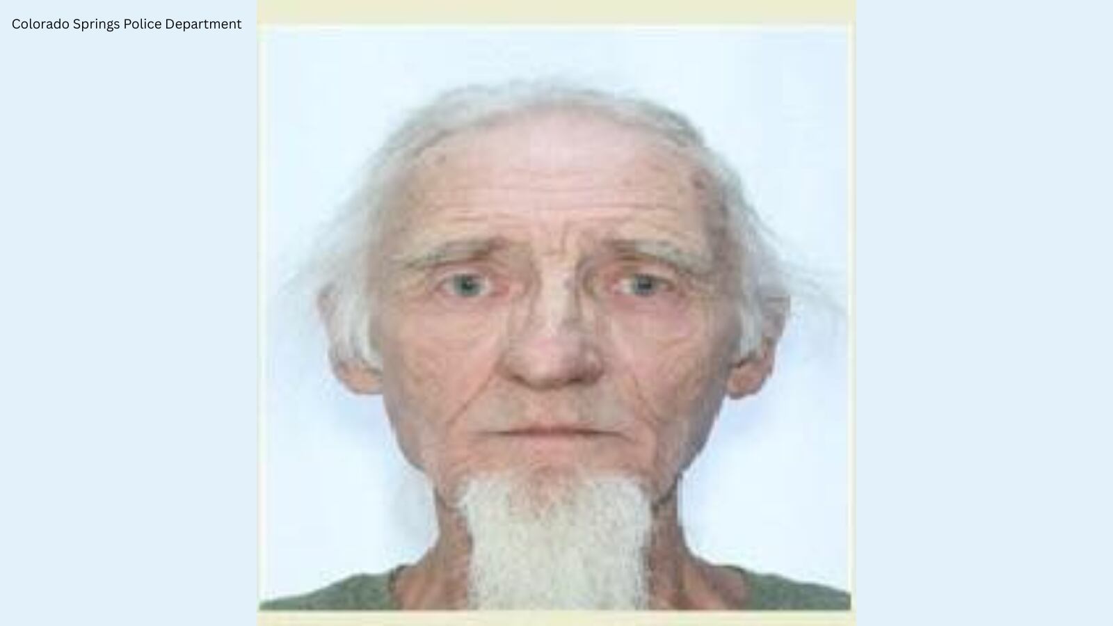 Colorado Springs police searching for missing at-risk man last seen ...