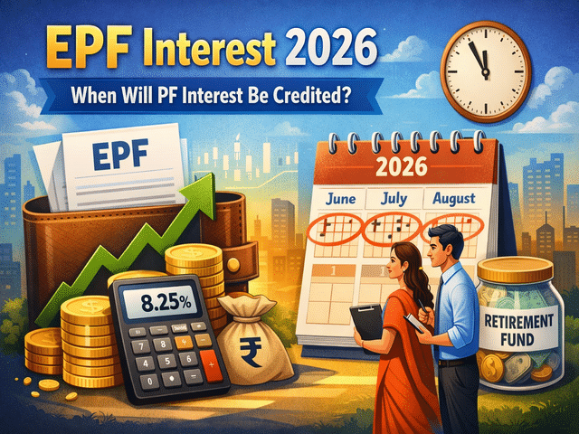 EPF interest 2026: When will PF interest be credited and how is it ...