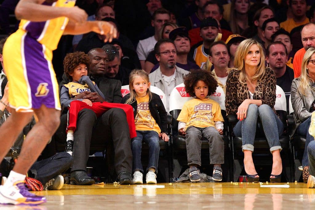 Heidi Klum And Seal S Towering Model Son Henry 20 Steals The Show On