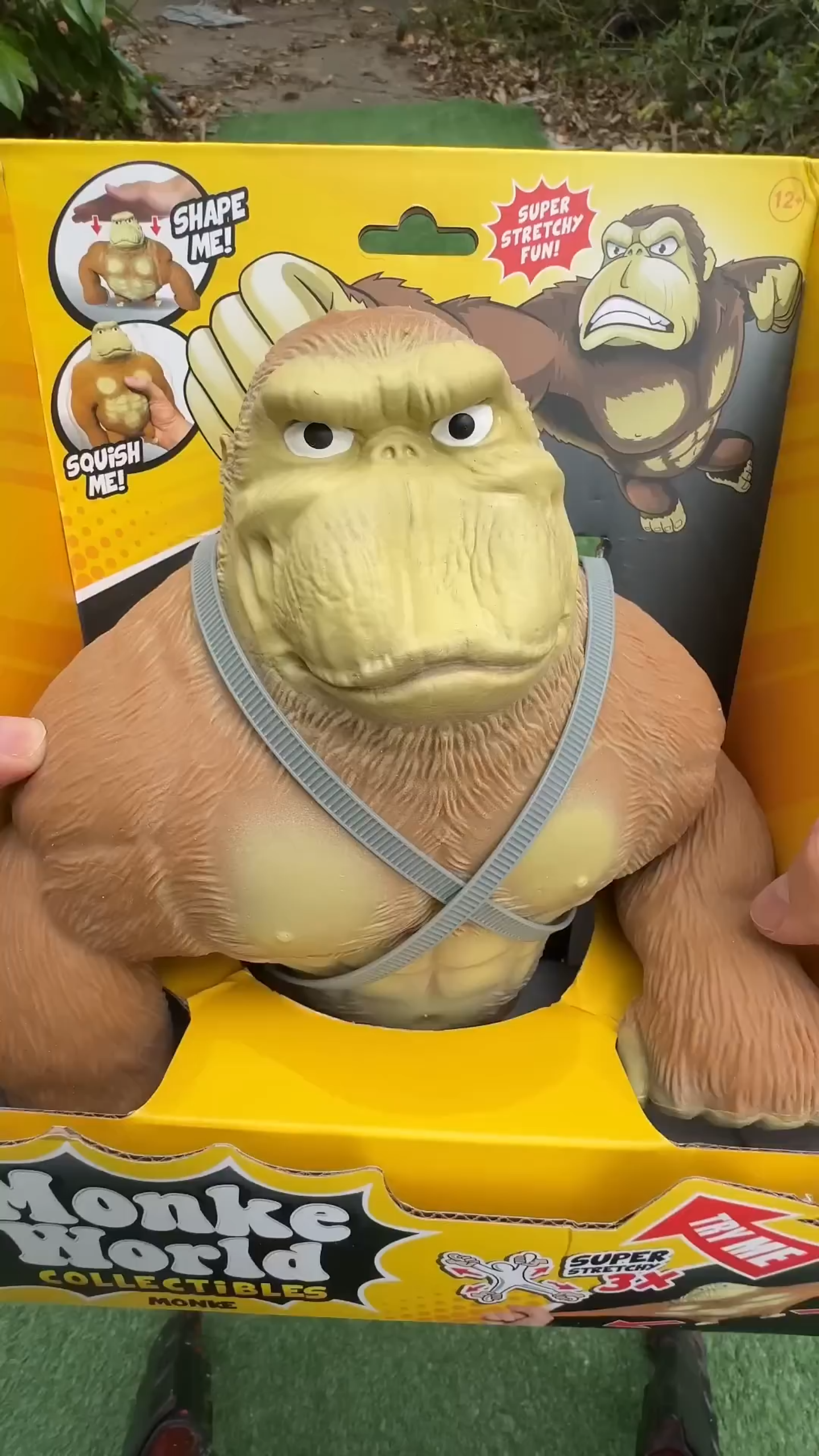 Watch the stretch monkey burst everyone is talking about