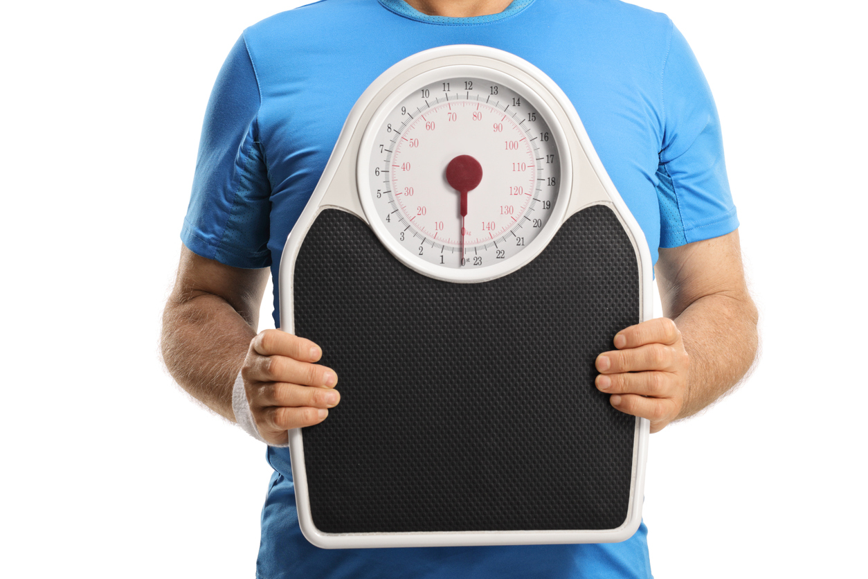 The average American man weighs this much