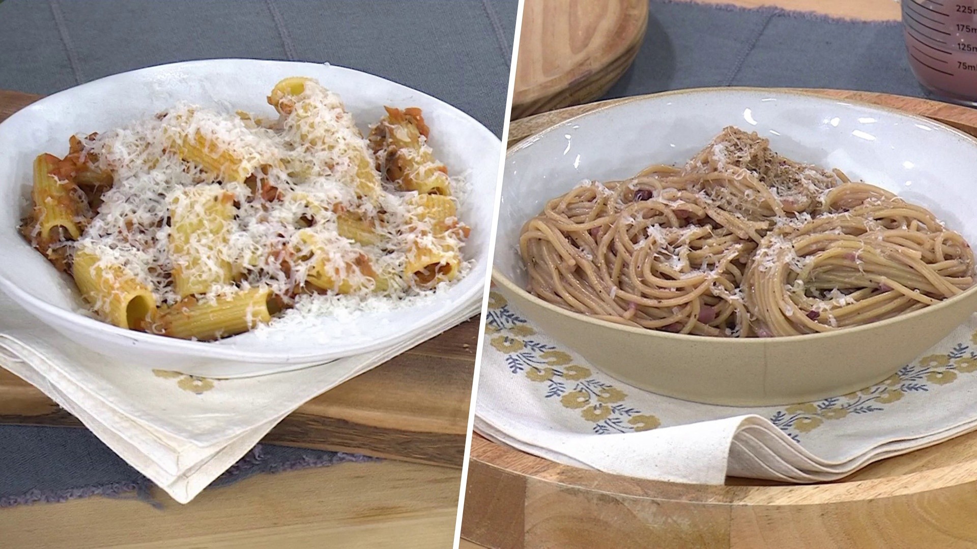 Got leftover red wine? Try these two pasta recipes