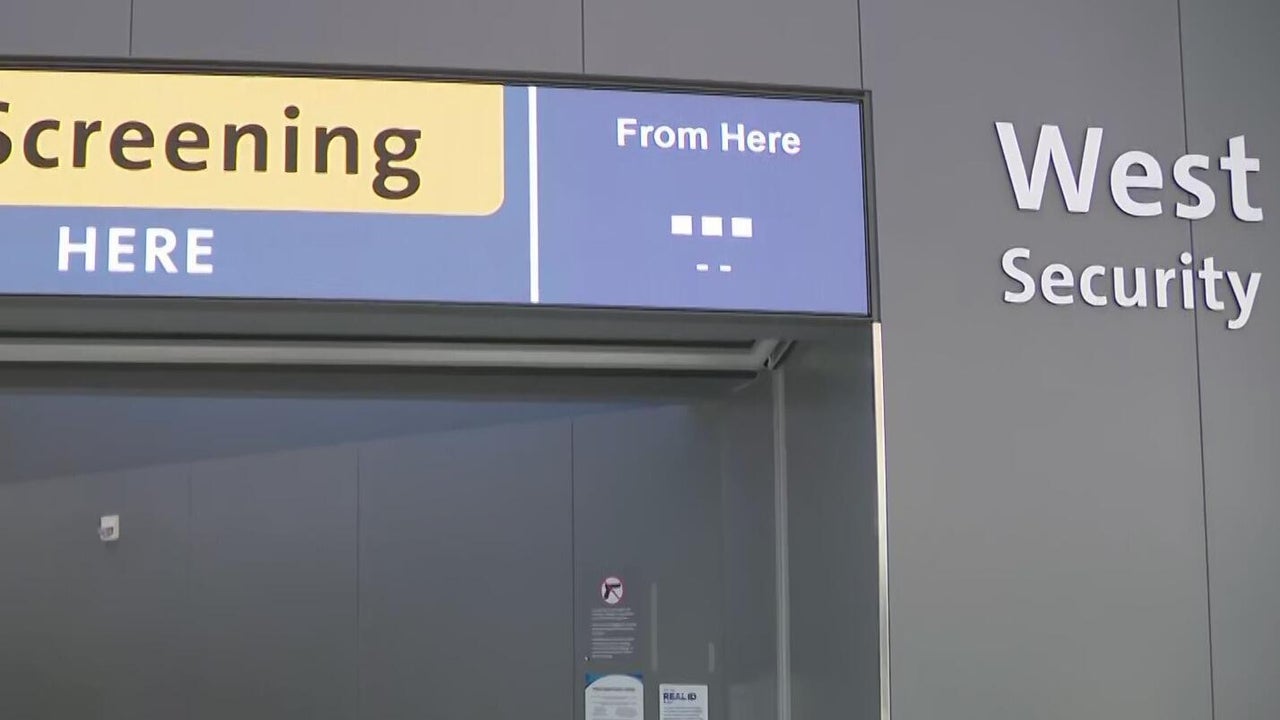 Long lines at Denver International Airport TSA security checkpoints