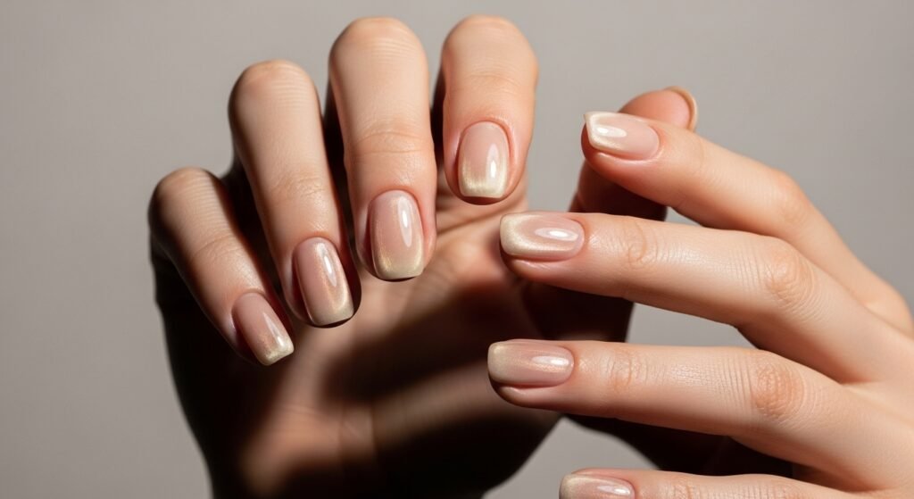 Mother-of-pearl nails are 2026’s chicest manicure trend