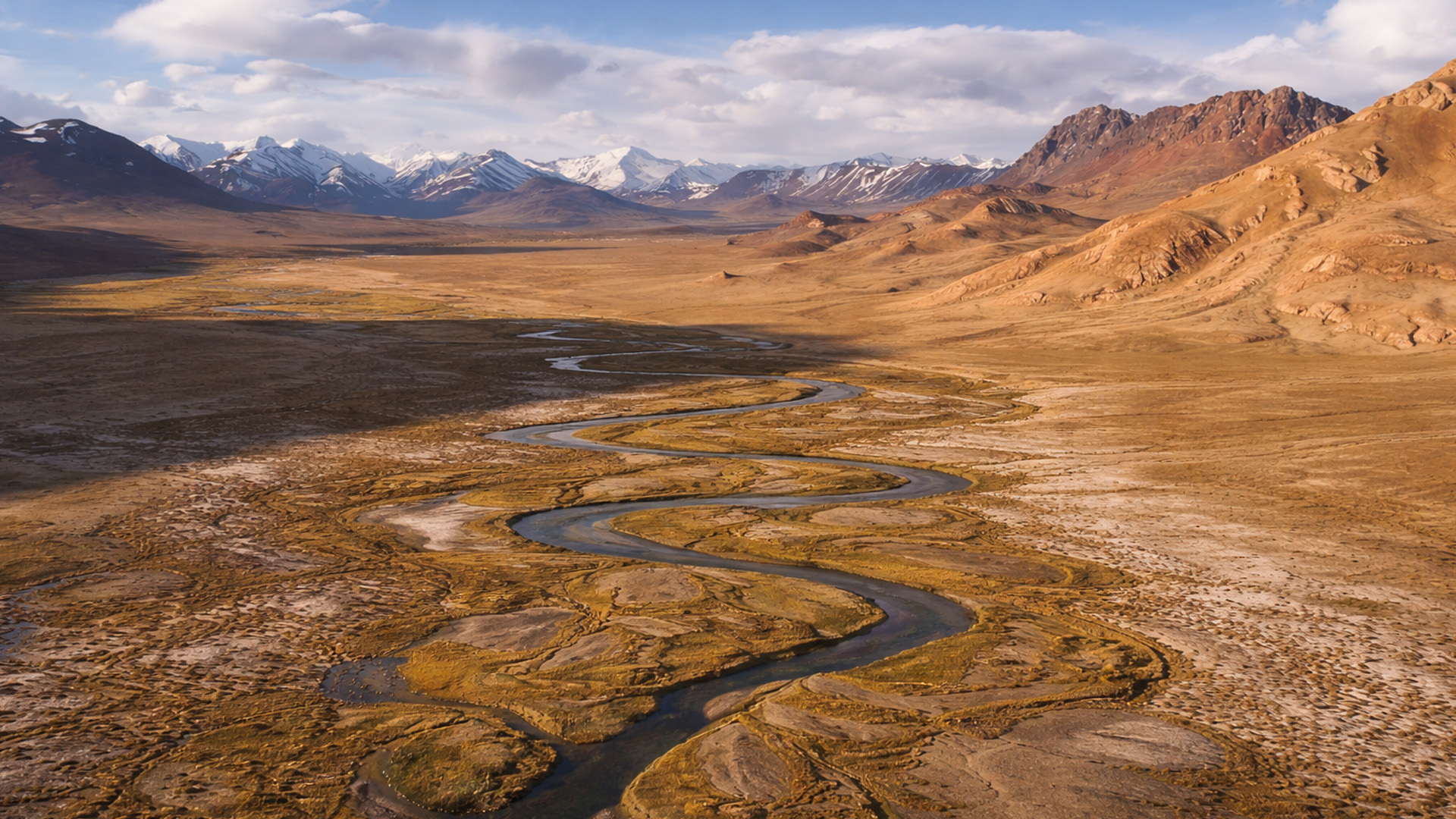 A mountain valley few travelers ever see