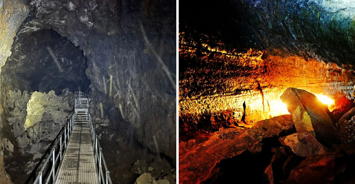 This Oregon underground lava cave hike belongs on your bucket list