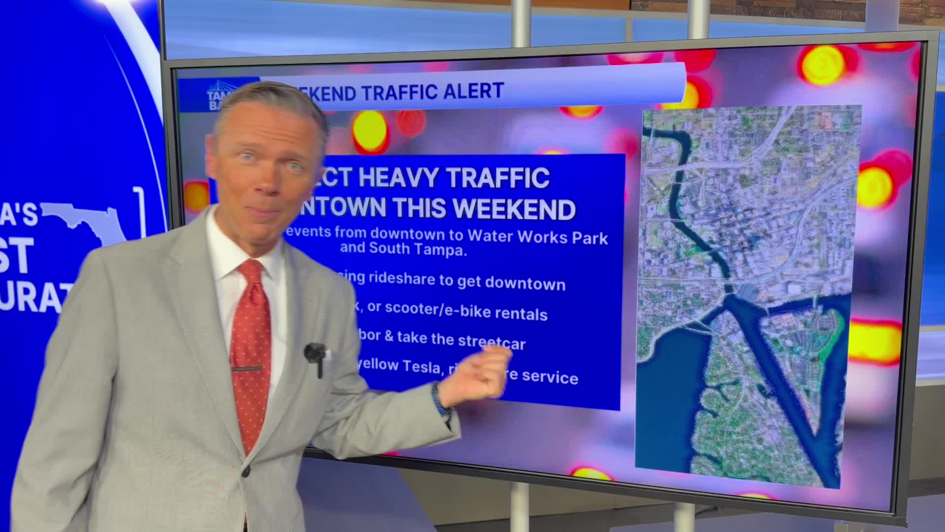 Meteorologist Greg Dee breaks down this weekend's traffic alert